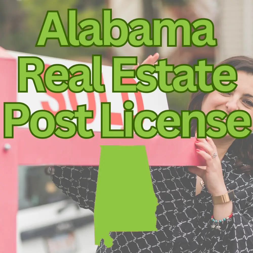 Alabama Real Estate Post License Course - iNeedMyCE.com